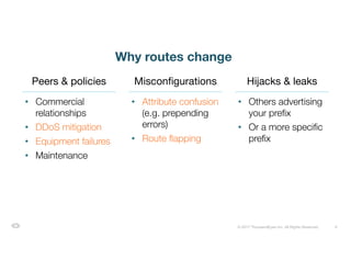 Monitoring Route Changes | PDF