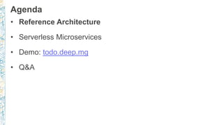 Serverless Microservices - Real life story of a Web App that uses AWS Lambda | PPT
