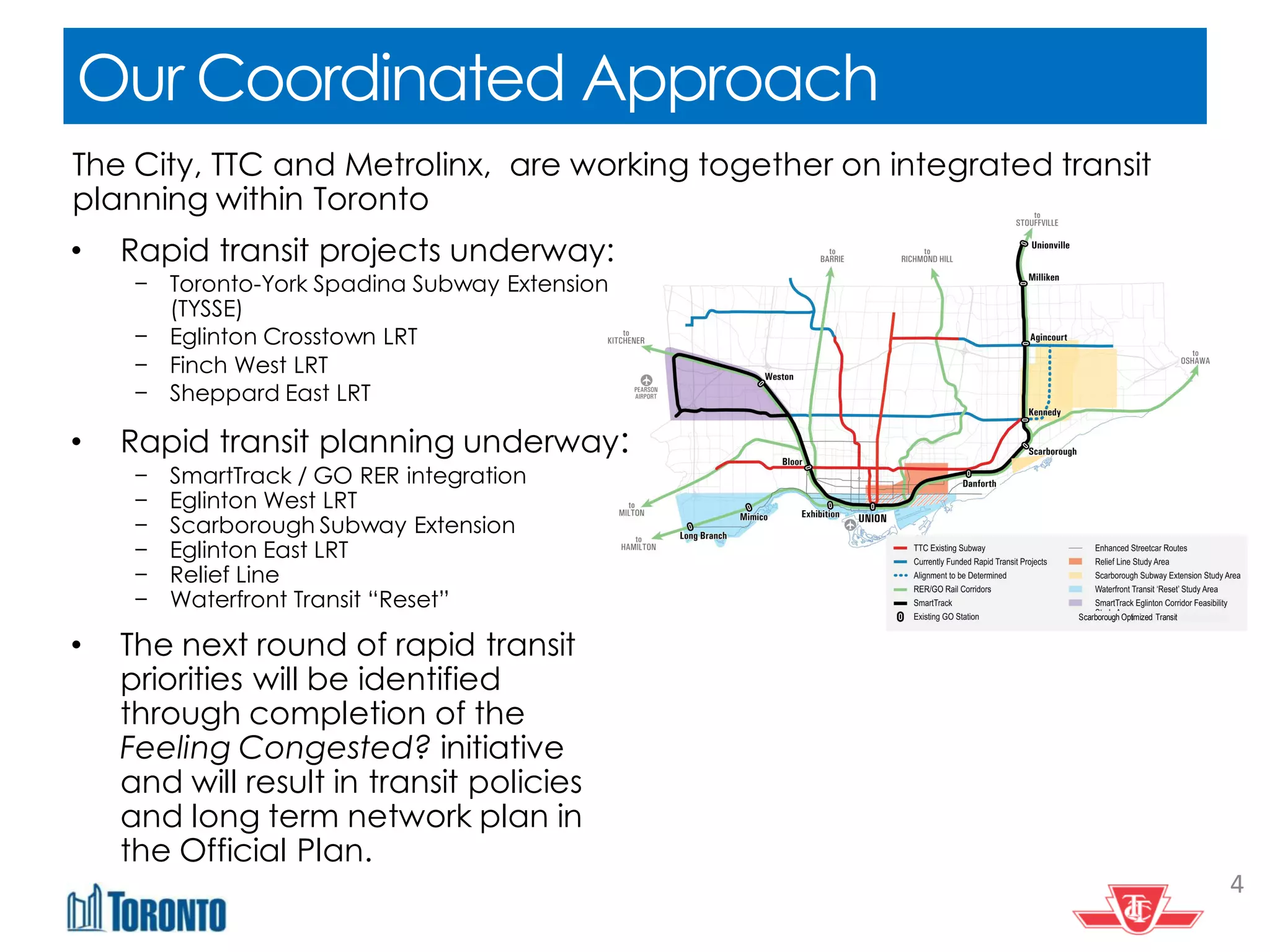 SmartTrack Presentation- Toronto Transit Network Planning | PDF