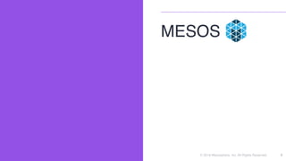 Mesos, DC/OS and the Architecture of the New Datacenter | PPT