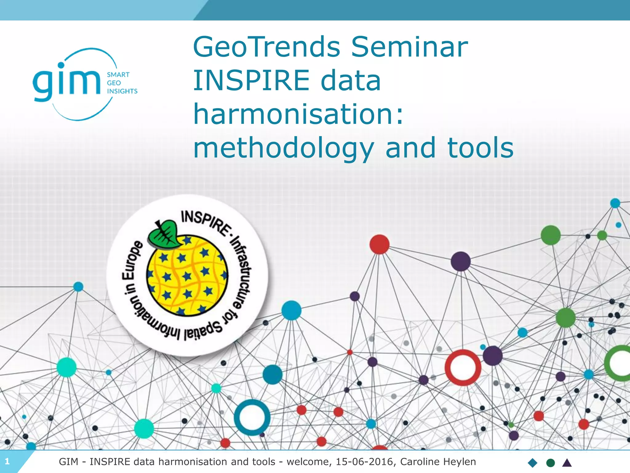 INSPIRE Data harmonisation : methodology and tools | PDF | Information Services Industry ...