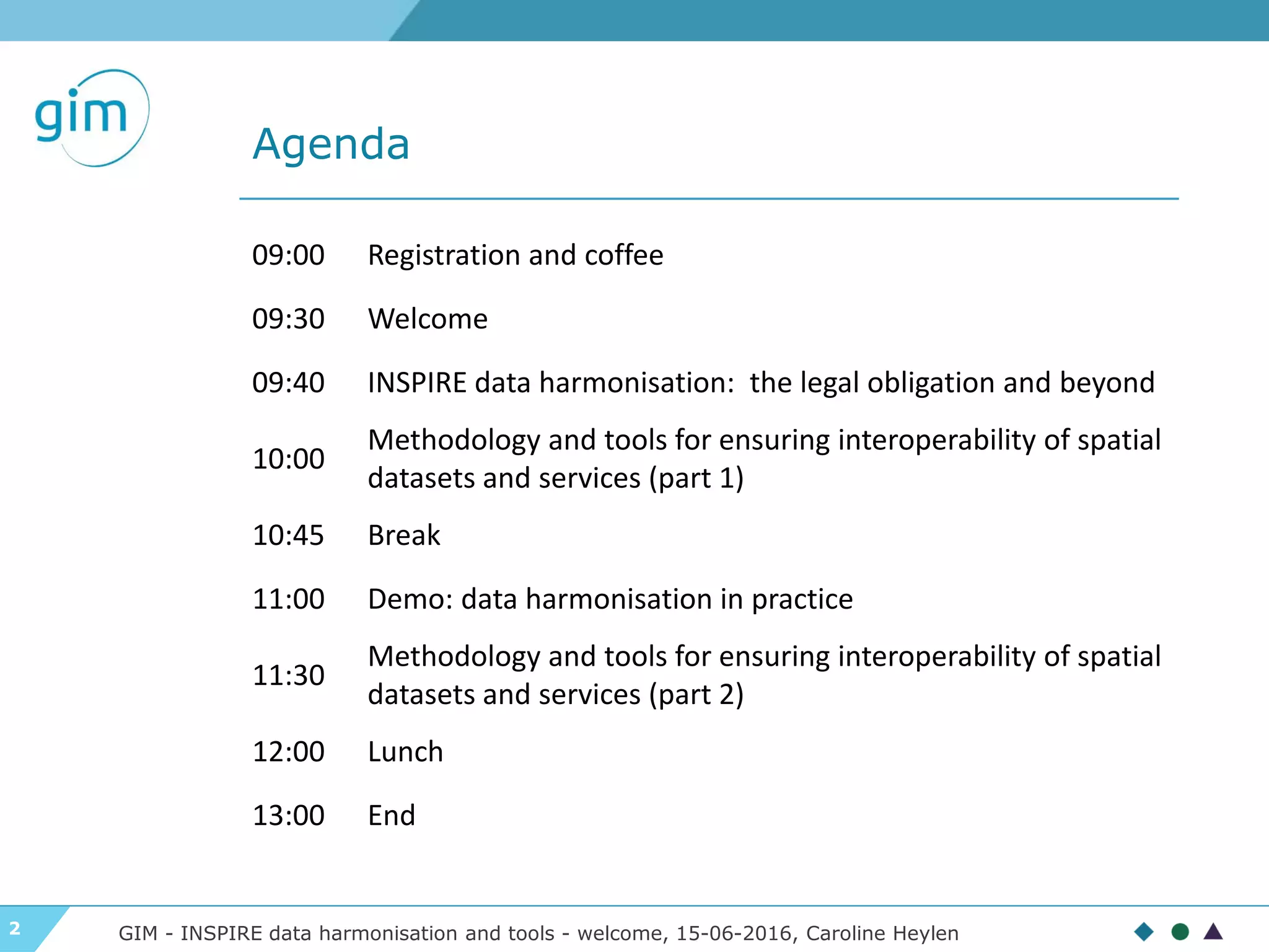 INSPIRE Data harmonisation : methodology and tools | PDF | Information Services Industry ...