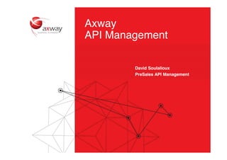 2016 06 - design your api management strategy - axway - Api Management ...