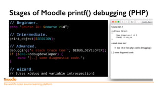 Tools and Tips for Moodle Developers - #mootus16 | PPT