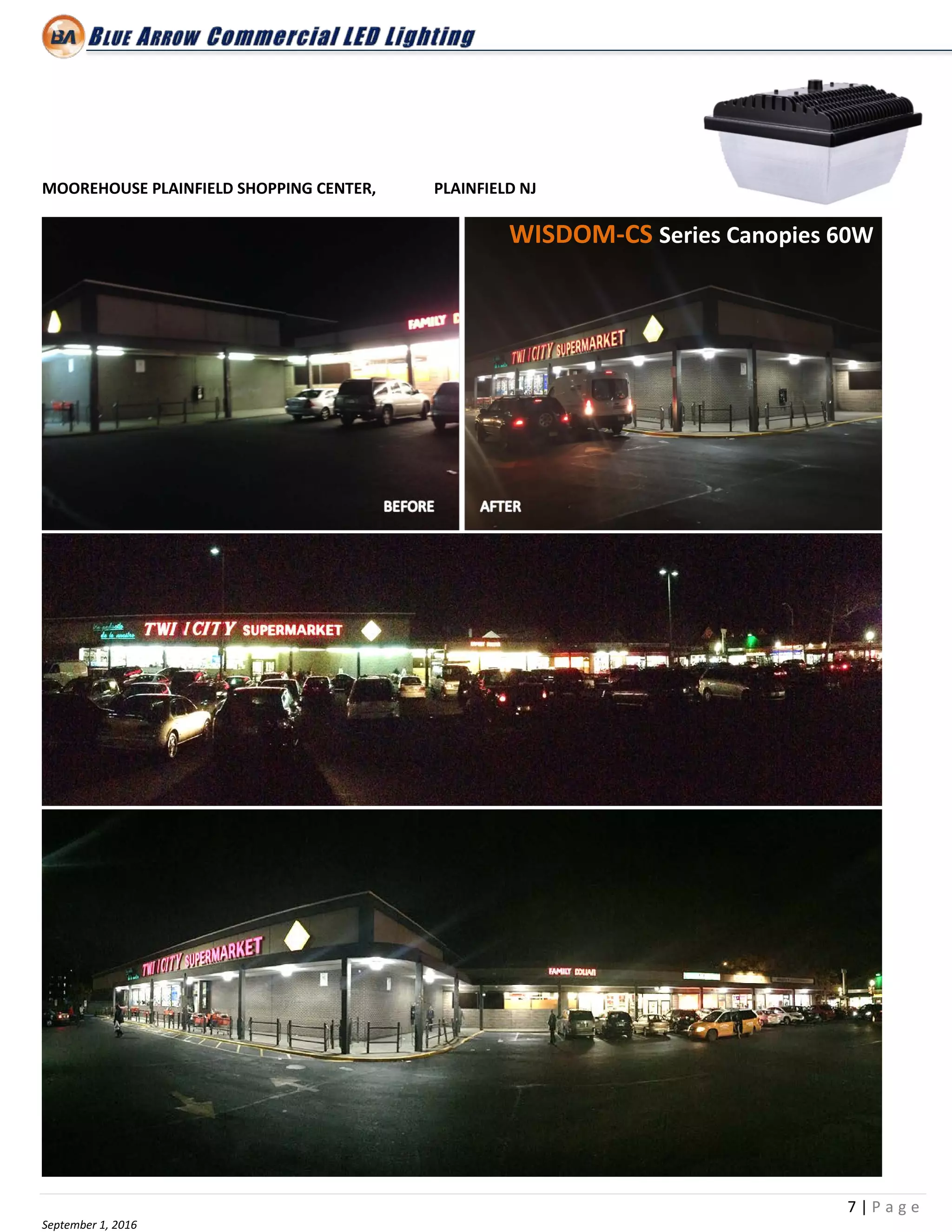 Blue Arrow Commercial LED Product Catalogue | PDF