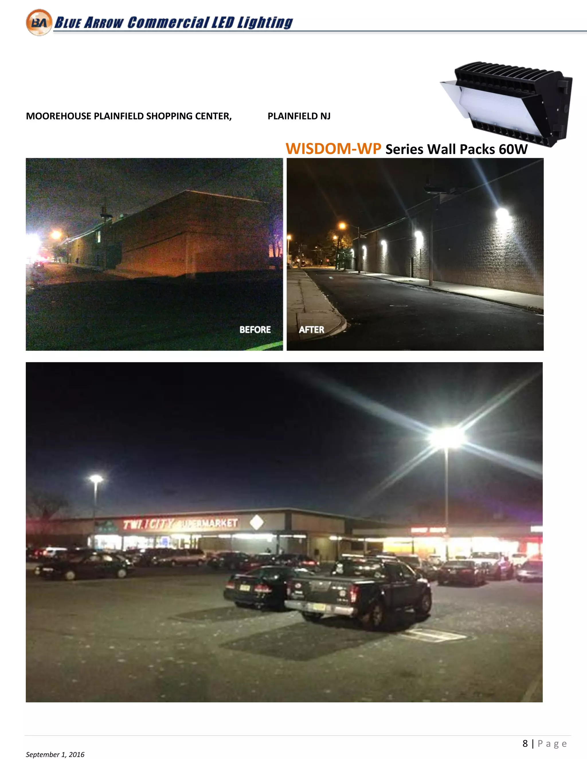 Blue Arrow Commercial LED Product Catalogue | PDF