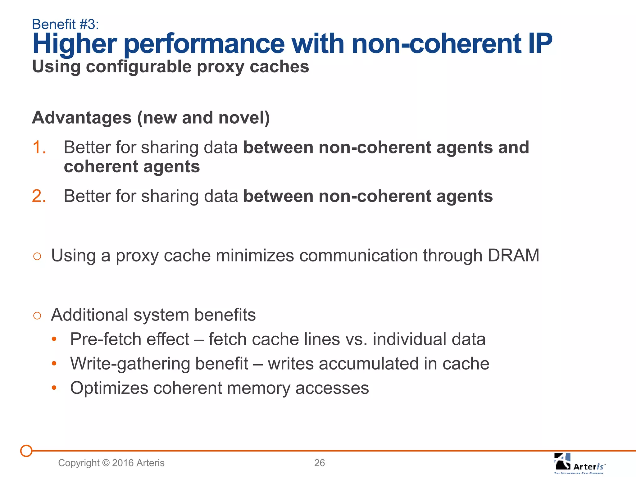 Arteris Ncore Cache Coherent Interconnect - Technology Overview | PPTX