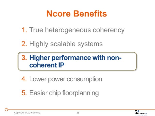 Arteris Ncore Cache Coherent Interconnect - Technology Overview | PPTX