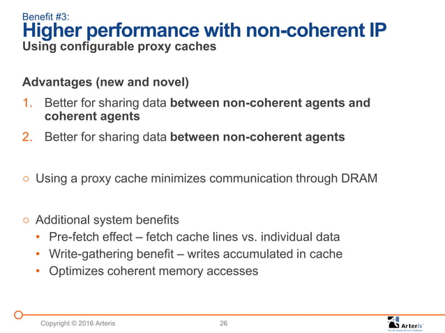 Arteris Ncore Cache Coherent Interconnect - Technology Overview | PPTX
