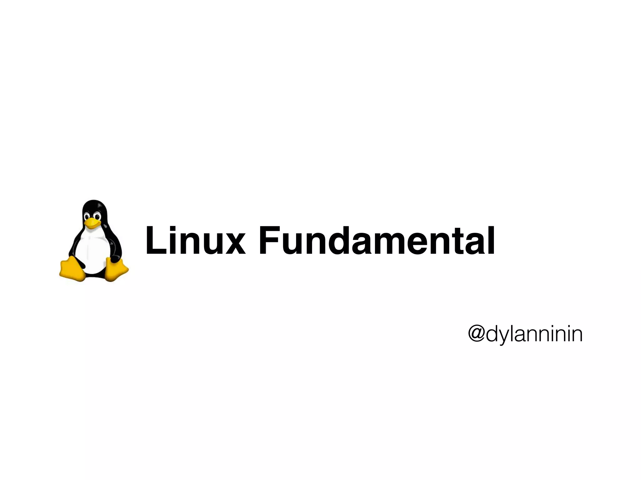 Linux Fundamental | PDF