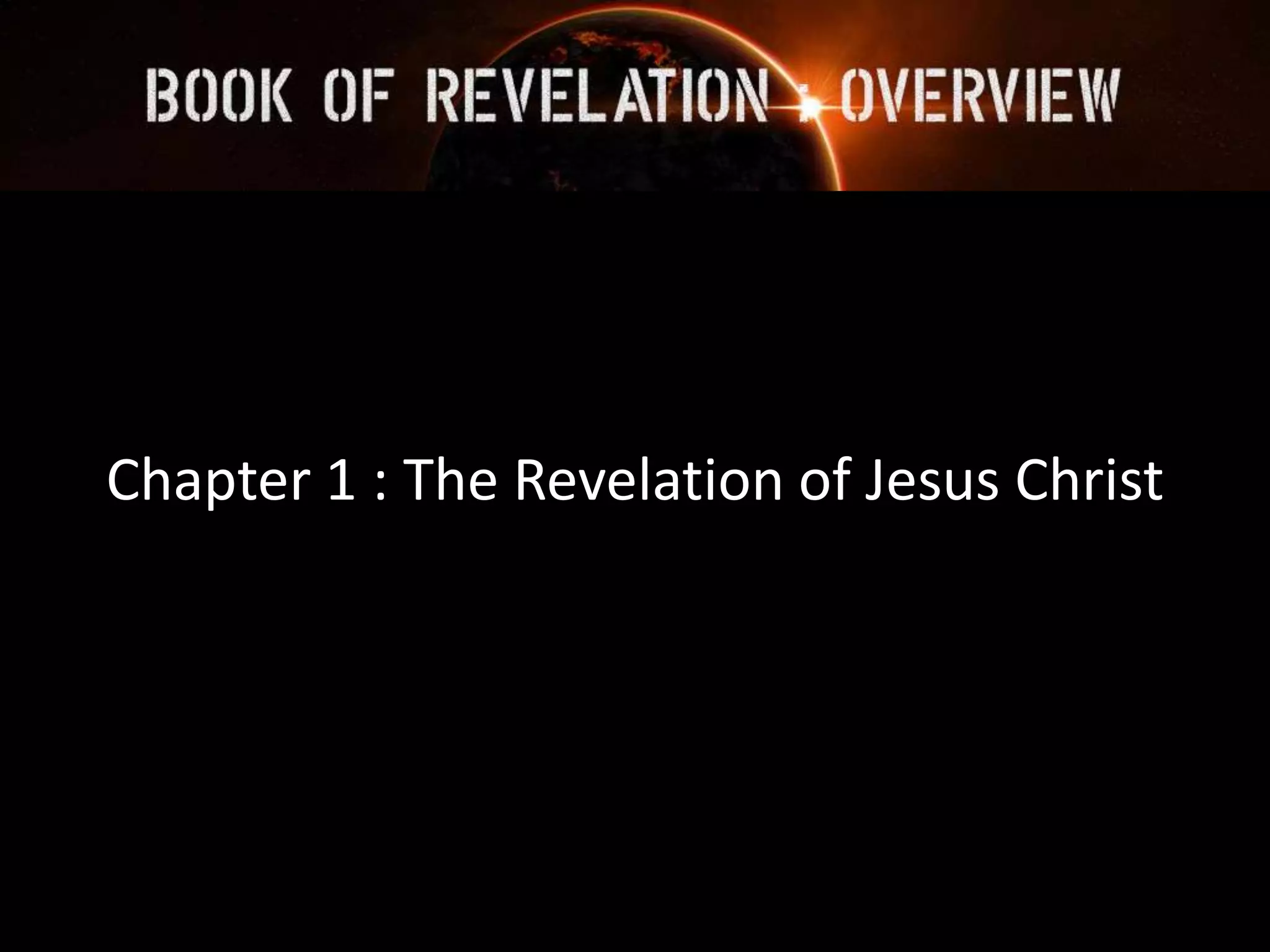Book of Revelation : Overview | PPTX