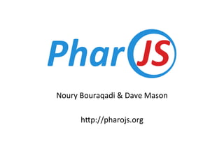 PharoJS | PDF | Web Development | Internet