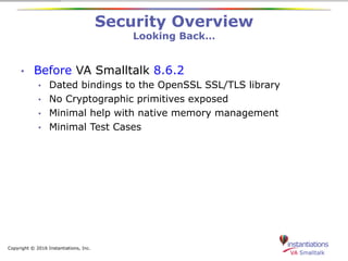 Security with VA Smalltalk | PPT | Free Download