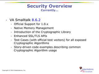 Security with VA Smalltalk | PPT