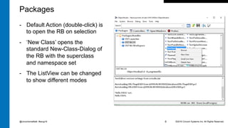 Development and Features of the new Cincom Smalltalk ObjectStudio Launcher | PPT