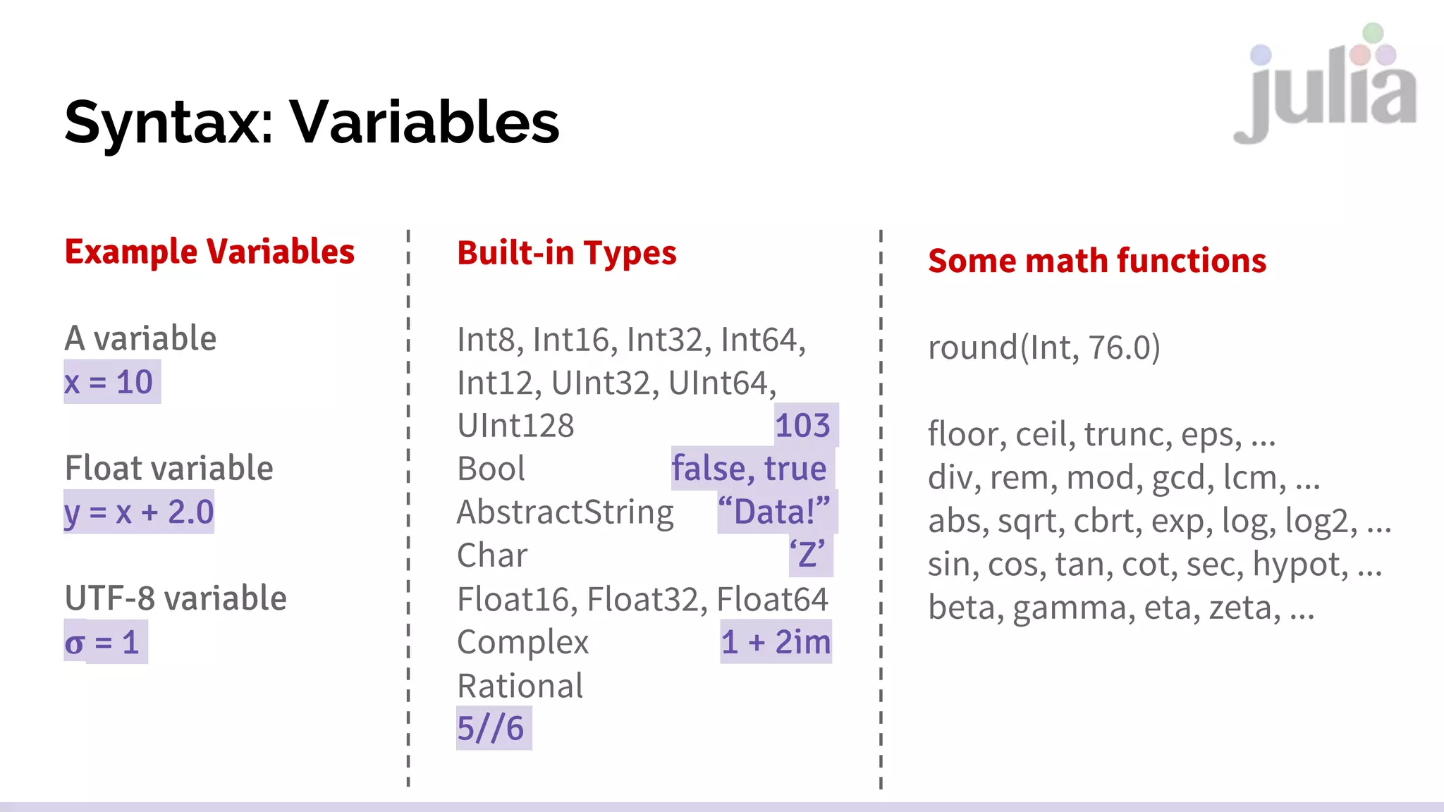 Introduction to Julia Language | PPTX