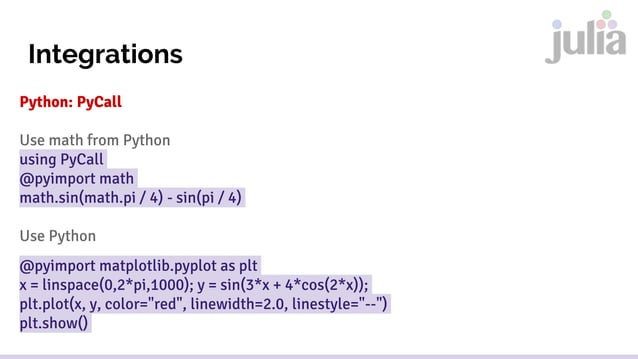 Introduction to Julia Language | PPTX