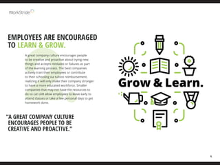 7 Elements of a Great Workplace Culture | PDF