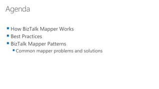 BizTalk Mapping Patterns and Best Practices at BizTalk User Group ...