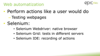 2016 09-09 - Selenium Webdriver - Fundamentals + Hands-on! | PPTX ...