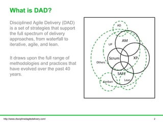 Montreal Scaled Agile Meetup SAFe vs DAD | PPT