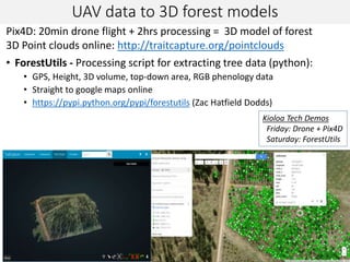TraitCapture:Open source tools for DIY high throughput Phenomics and NextGen data visualization ...