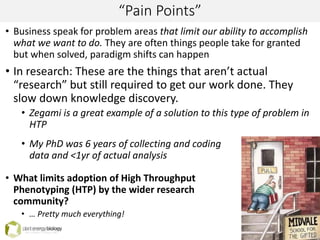 TraitCapture:Open source tools for DIY high throughput Phenomics and NextGen data visualization ...