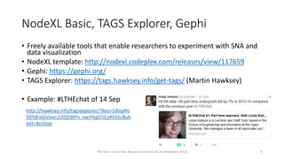 2016 09-28 social network analysis with node-xl_emke | PPTX