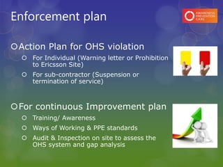 Workplace Safety in Telecom Industry | PDF