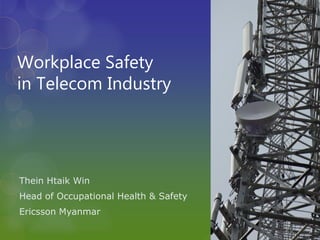 Workplace Safety in Telecom Industry | PPT