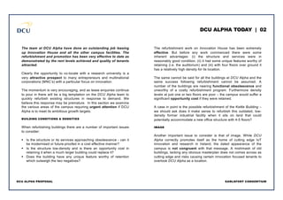DCU Alpha Presentation | PPT