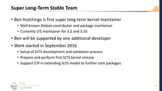 Time is ready for the Civil Infrastructure Platform | PPT