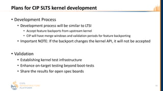 Time is ready for the Civil Infrastructure Platform | PPT