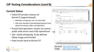 Time is ready for the Civil Infrastructure Platform | PPT