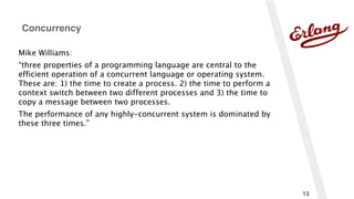 FunctionalConf '16 Robert Virding Erlang Ecosystem | PDF | Operating ...