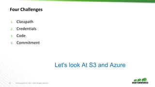 Apache Spark and Object Stores | PPTX