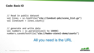 Apache Spark and Object Stores | PPTX