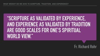 God Speaks through Experience | PPT