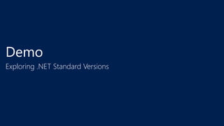.NET Standard - Introduction | PPTX