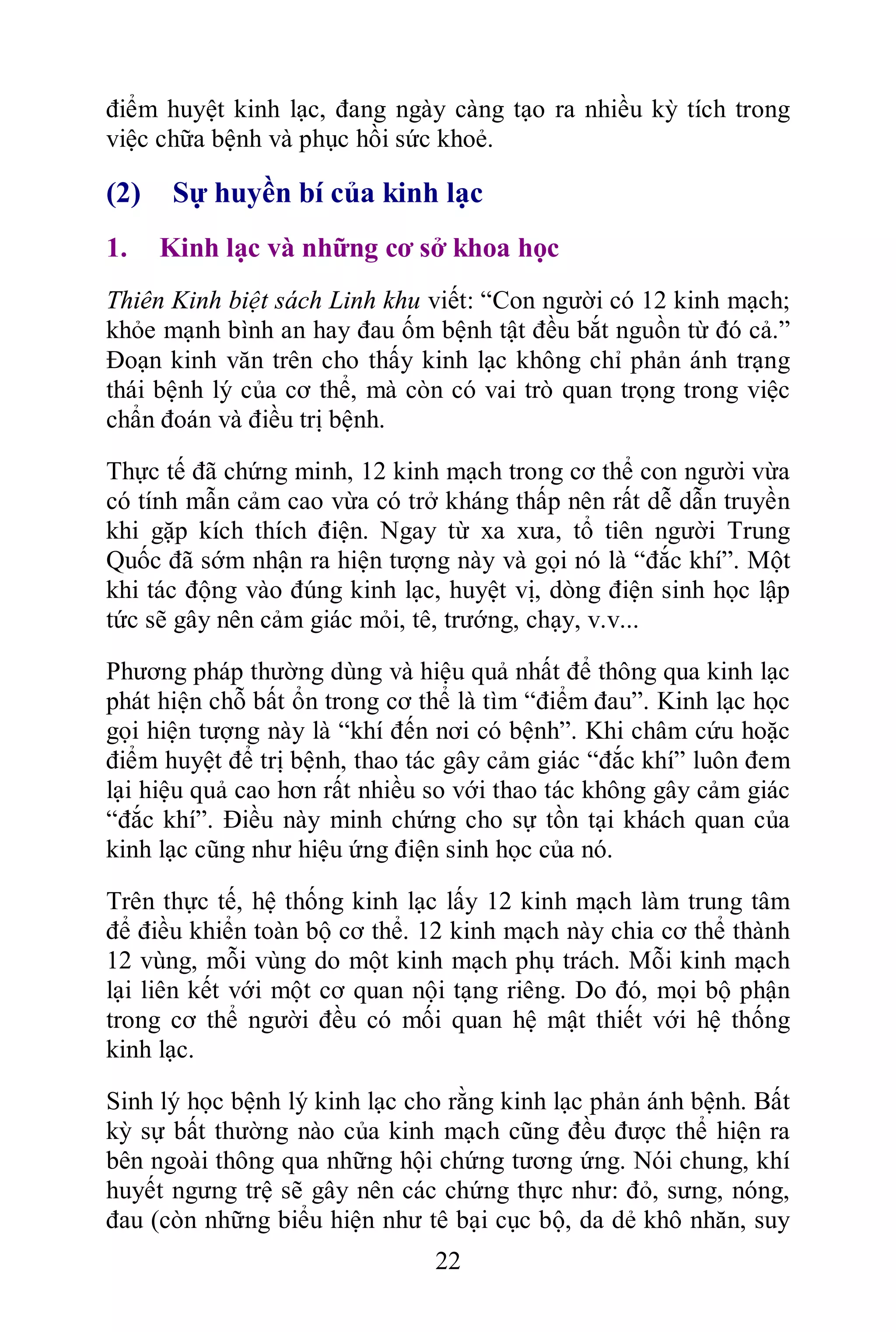 Cẩm nang dưỡng sinh thông kinh lạc | PDF