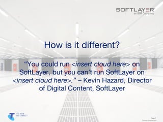 Introducing IBM Cloud via Telstra | PPT