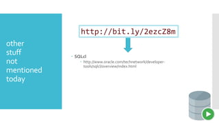 Why You Should Use Oracle SQL Developer | PPT