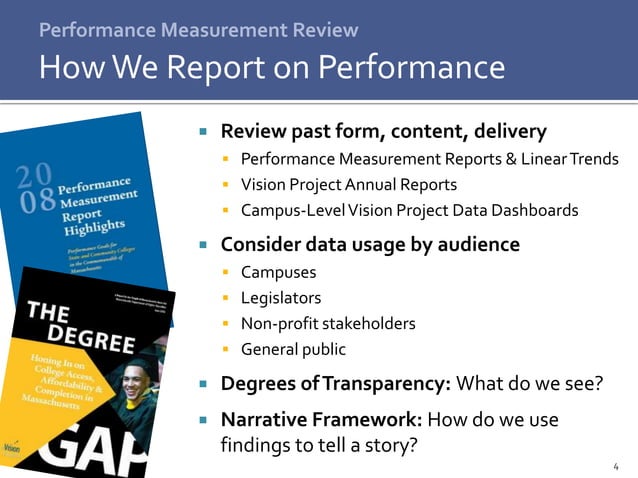 Performance Measurement: Ensuring Accuracy, Transparency and Relevance ...