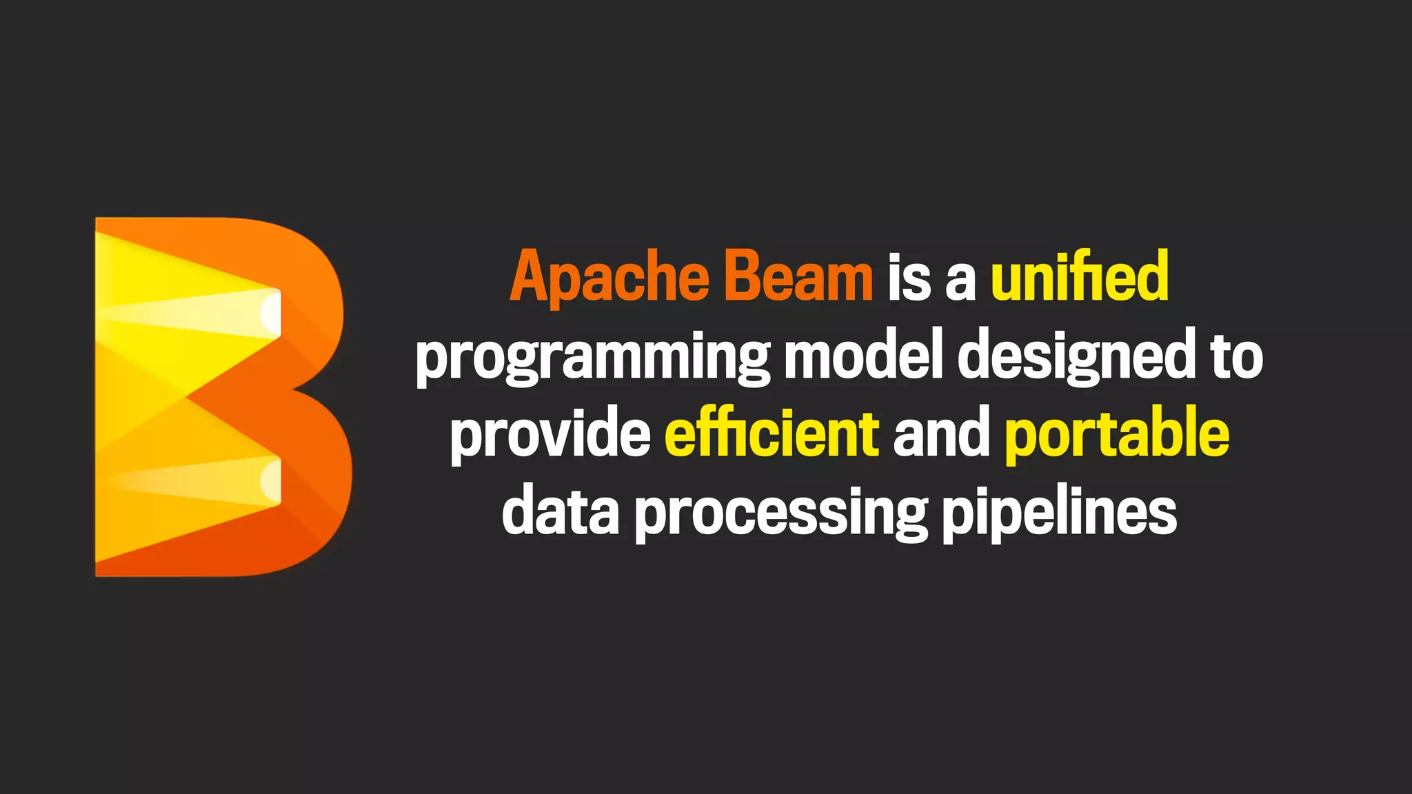 Introduction to Apache Beam & No Shard Left Behind: APIs for Massive Parallel Efficiency | PDF ...
