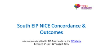 South EIP Programme & NHS Quality Improvement | PDF