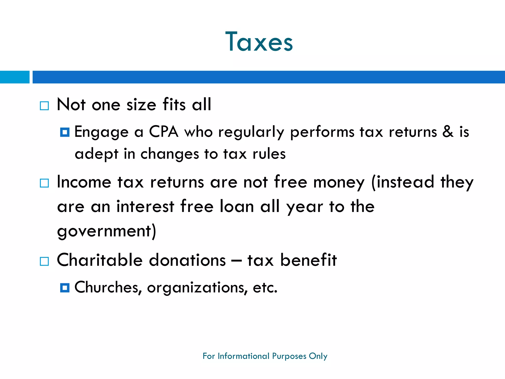 Financial Literacy Presentation | PDF