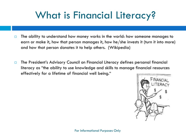 Financial Literacy Presentation | PDF