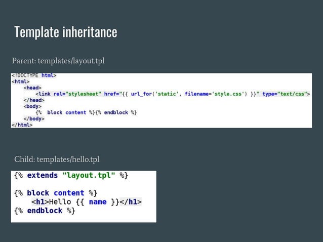 Building a local web application with Flask | PPT