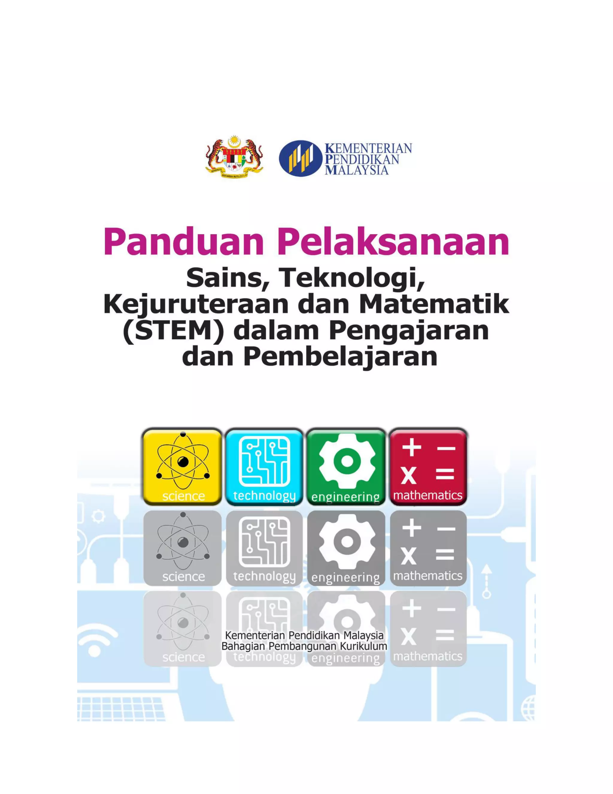 2016 12-26 panduan pelaksanaan stem dalam pembelajaran dan pengajaran | PDF