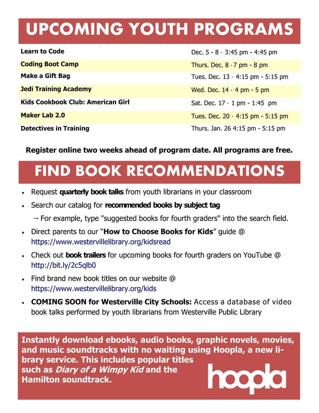 Sample Teacher Book Talk Handout | PDF